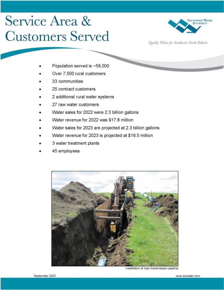 SWA Information - Southwest Water Authority